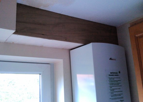 Making a bathroom pipe boxing with MDF, plasterboard or plywood